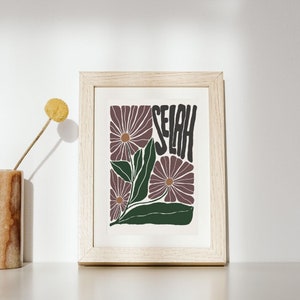 Selah: Christian Wall Art, Hebrew Wall Art, Printable Wall Art, PDF ...