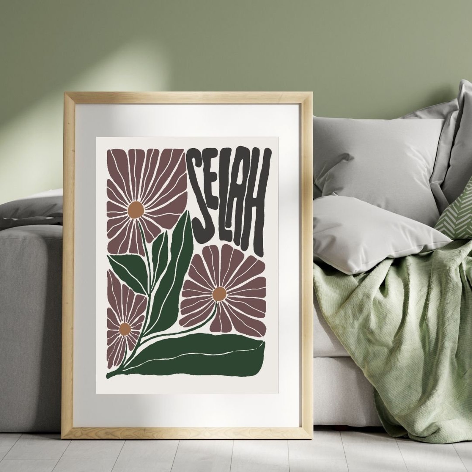 Selah: Christian Wall Art, Hebrew Wall Art, Printable Wall Art, PDF ...