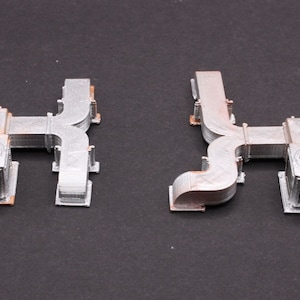 HO Scale HVAC AC Unit With Ducts, Weathered Roof Detail (set of 2) 1:87 ...