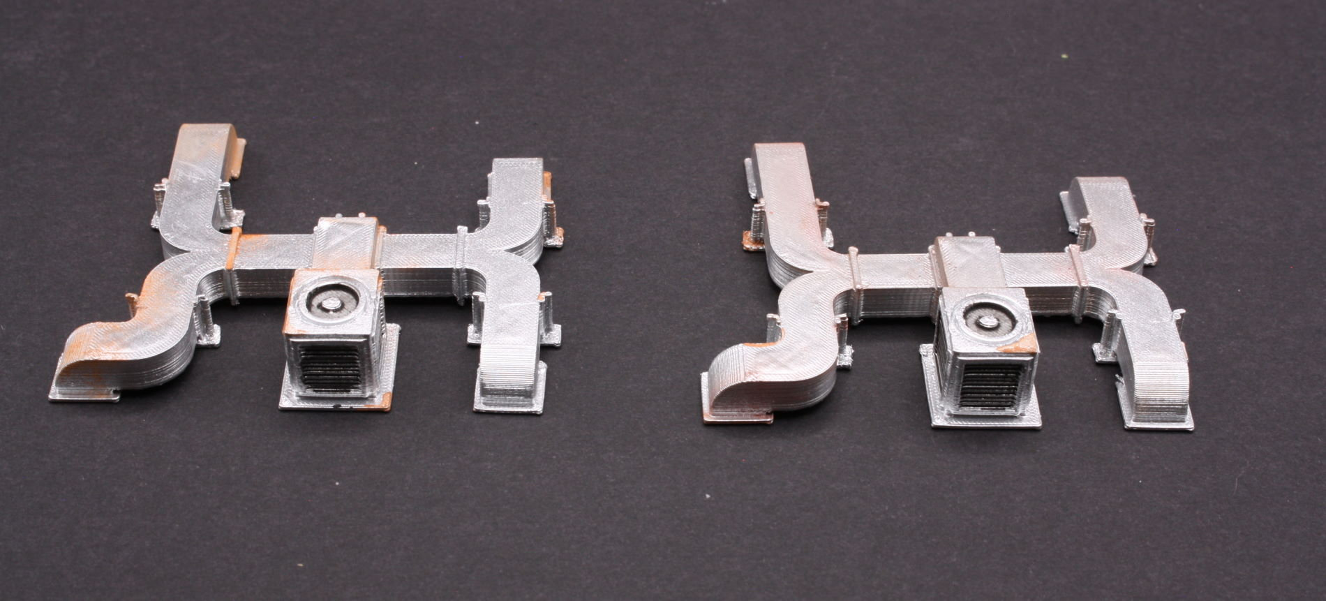 HO Scale 1:87 Set of 2 HVAC Ducts and AC, Roof Detail Accessory for ...
