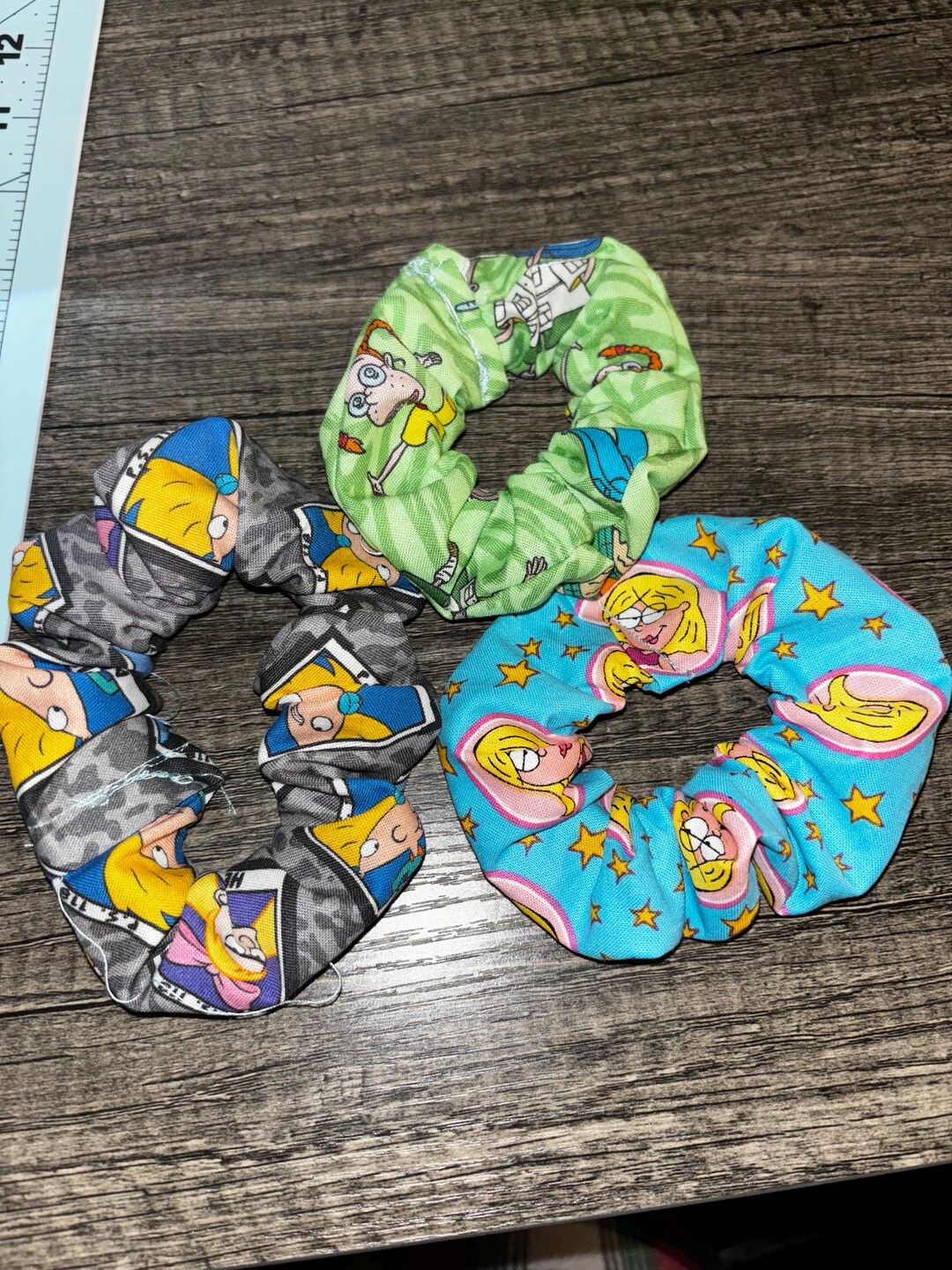 90’s Cartoon Scrunchies - Lizzie Mcguire, Hey Arnold, Wild Thornberries ...