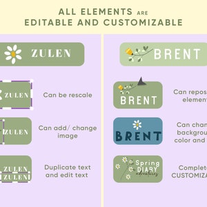 Matcha Green Pastel School Supply Labels / Stationary Labels for School ...