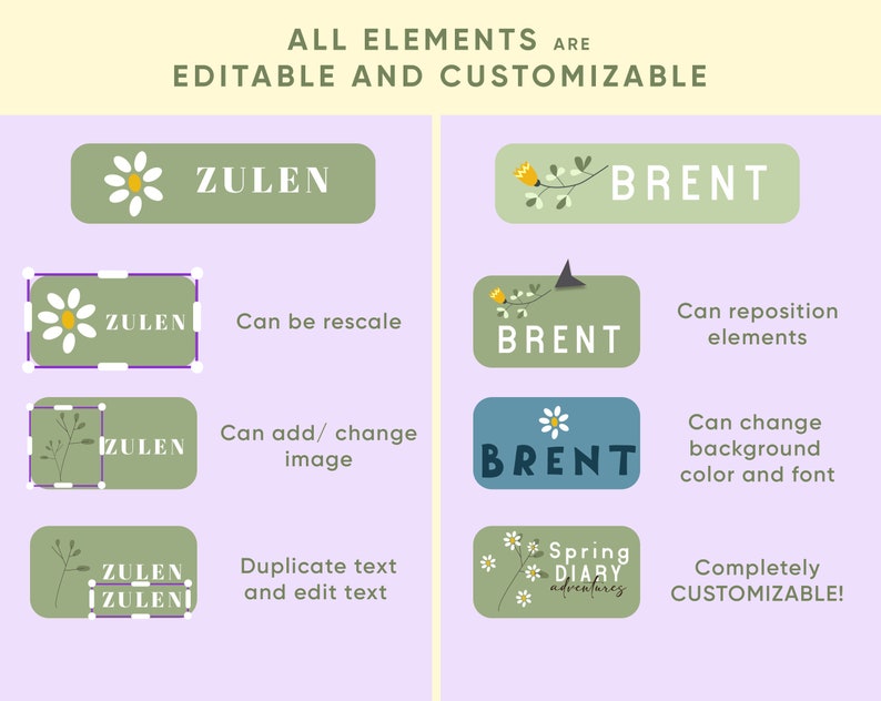 Matcha Green Pastel School Supply Labels / Stationary Labels for School ...