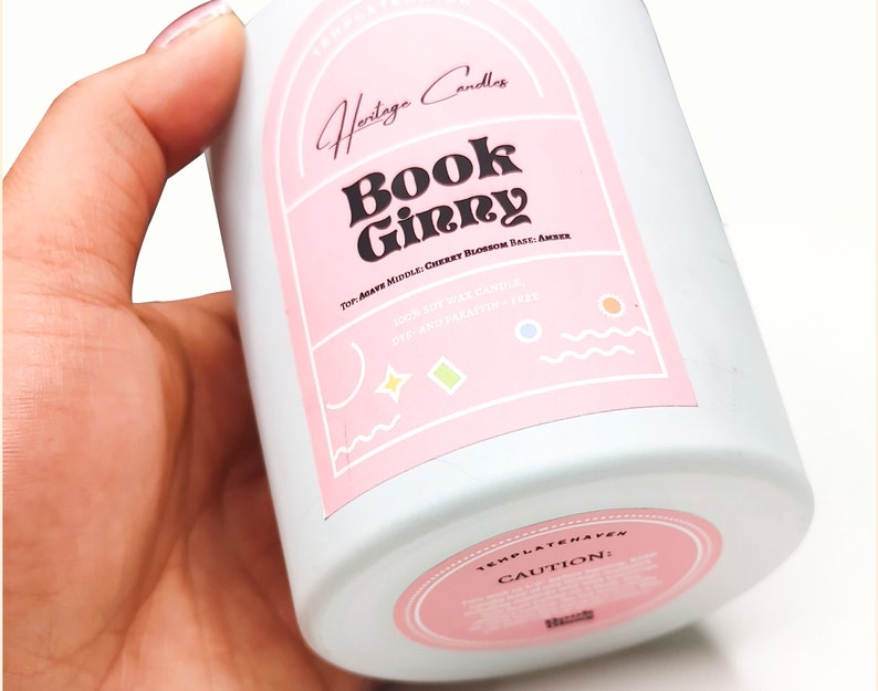 Modern Arch Pastel Label Template| Multi-purpose Labels| Digital ...