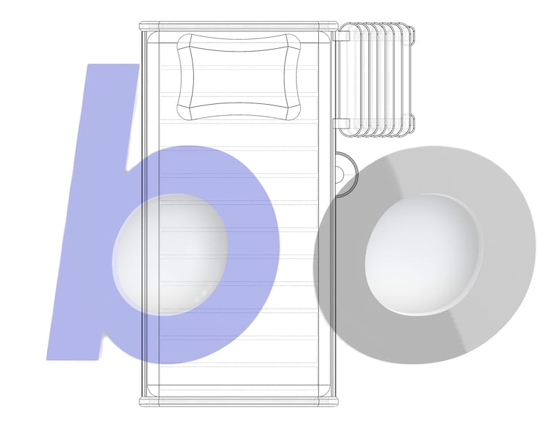 1:6 Scale Bunk Bed Loft Double Decker Stacked Furniture Miniature ...