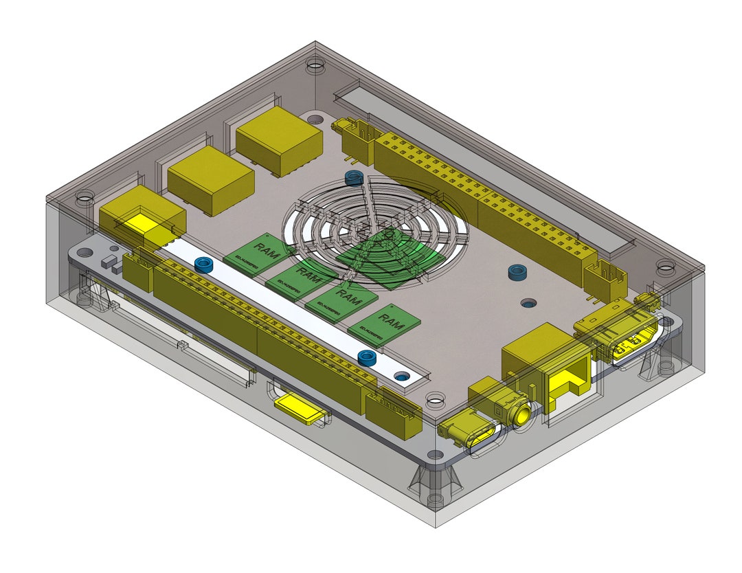 Latte Panda Alpha Case STL Digital Download File 3D Printing - Etsy