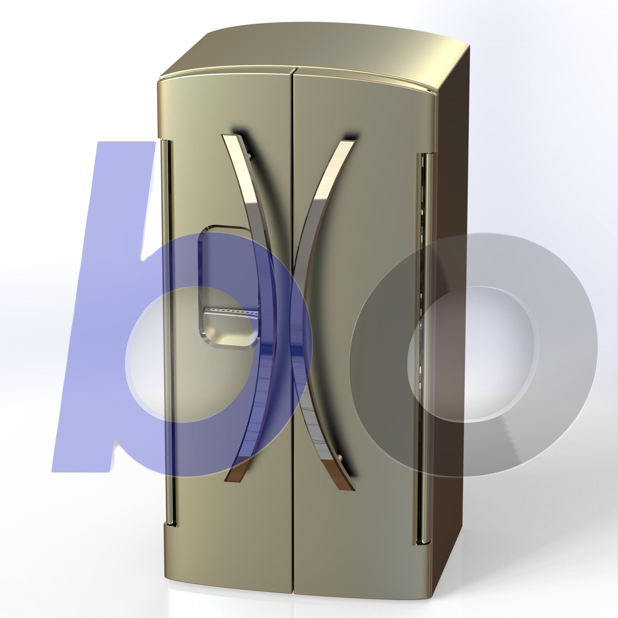 1:12 Scale Refrigerator Fridge Moveable Miniature Dollhouse DIY STL ...