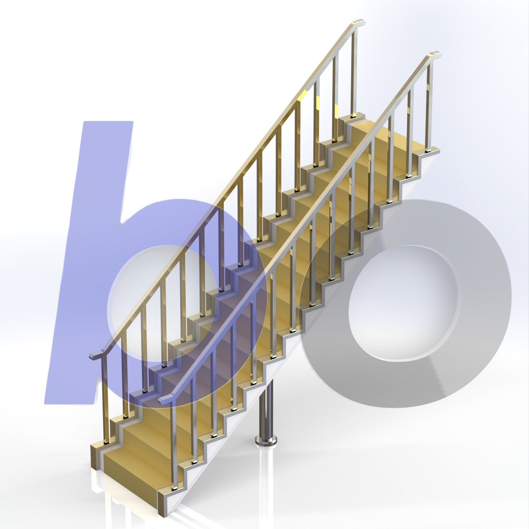 1:6 Scale Stair Interior Staircase Inner Steps Miniature Dollhouse DIY ...