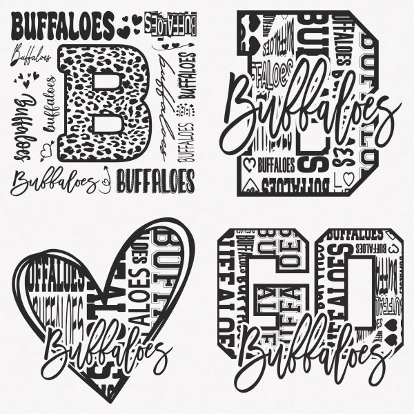 Buffalo Svg - Etsy