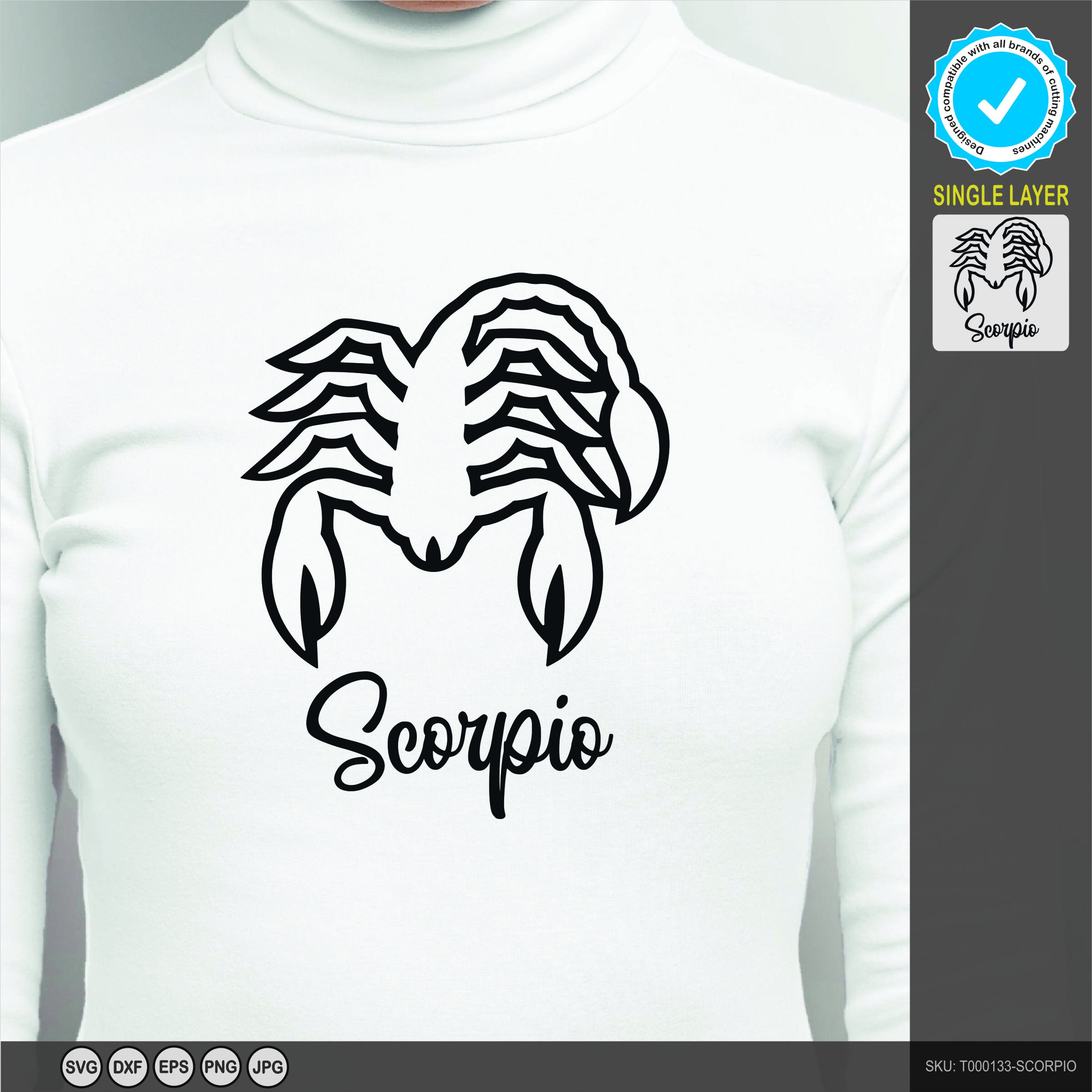 Scorpio Svg, Scorpion Zodiac Symbol Svg, Scorpio Zodiac Sign Svg, 9 ...