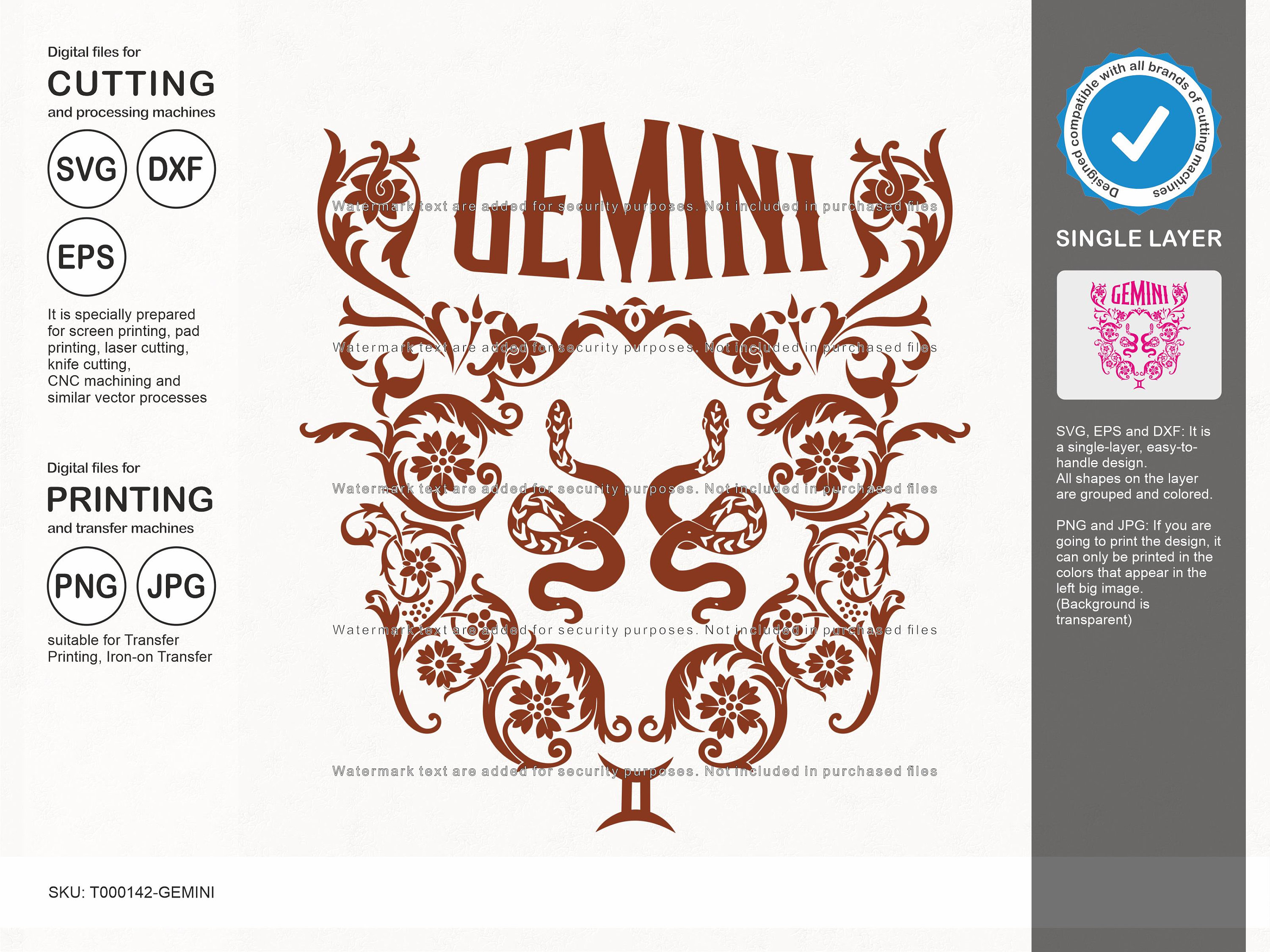 Gemini Svg Twins Zodiac Symbol Svg Gemini Zodiac Sign Svg - Etsy