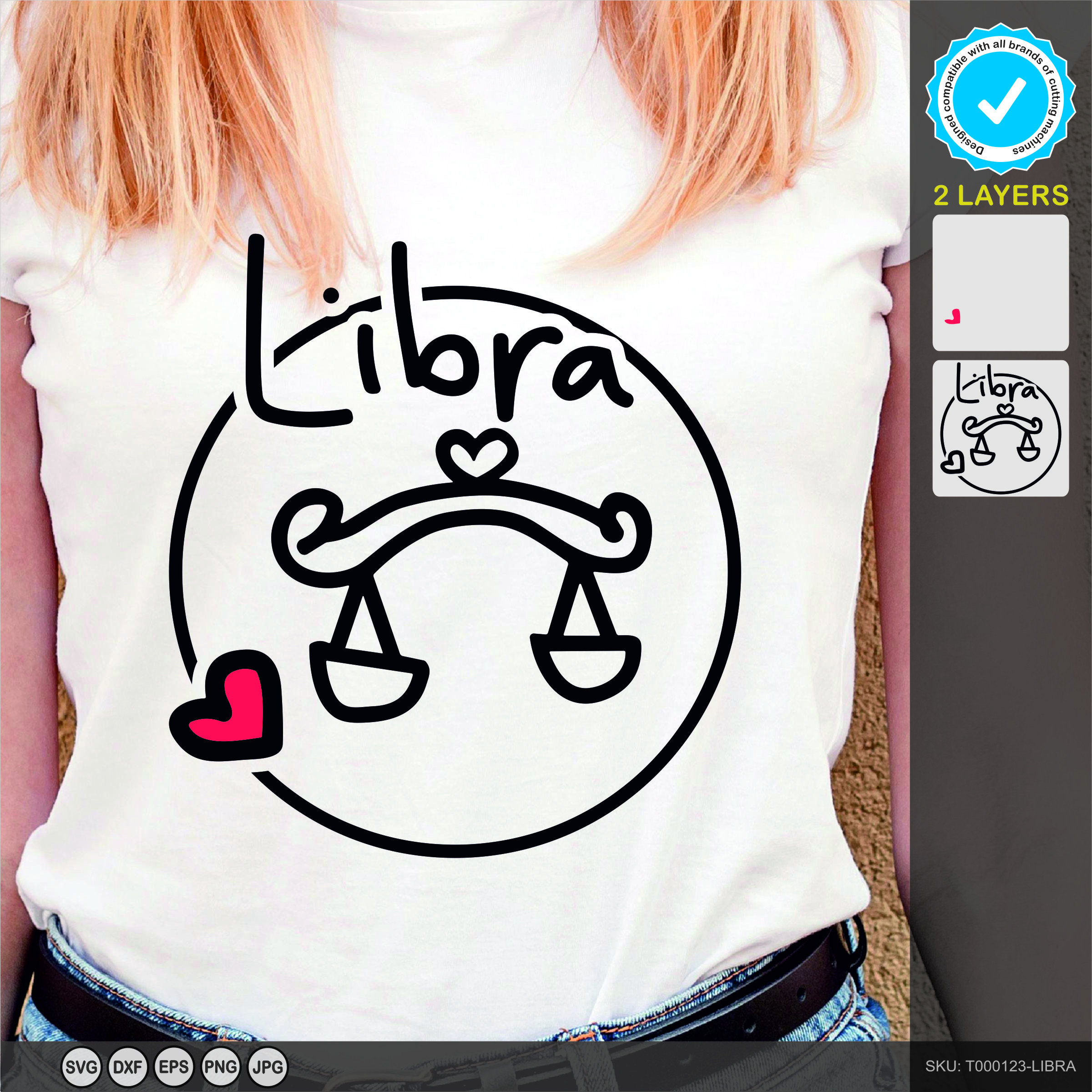 Libra Svg, Scales Zodiac Symbol Svg, Libra Zodiac Sign Svg, 9-pack ...