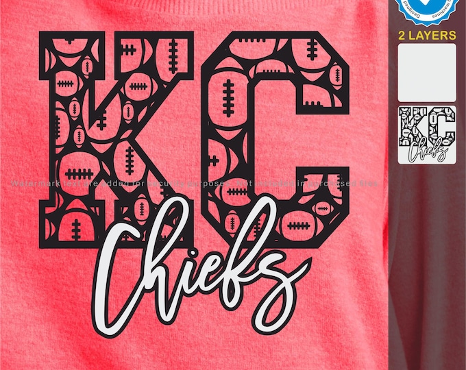Chiefs Svg, Kc Football Svg Mascot Design, Chiefs Svg Cut File, Chiefs ...