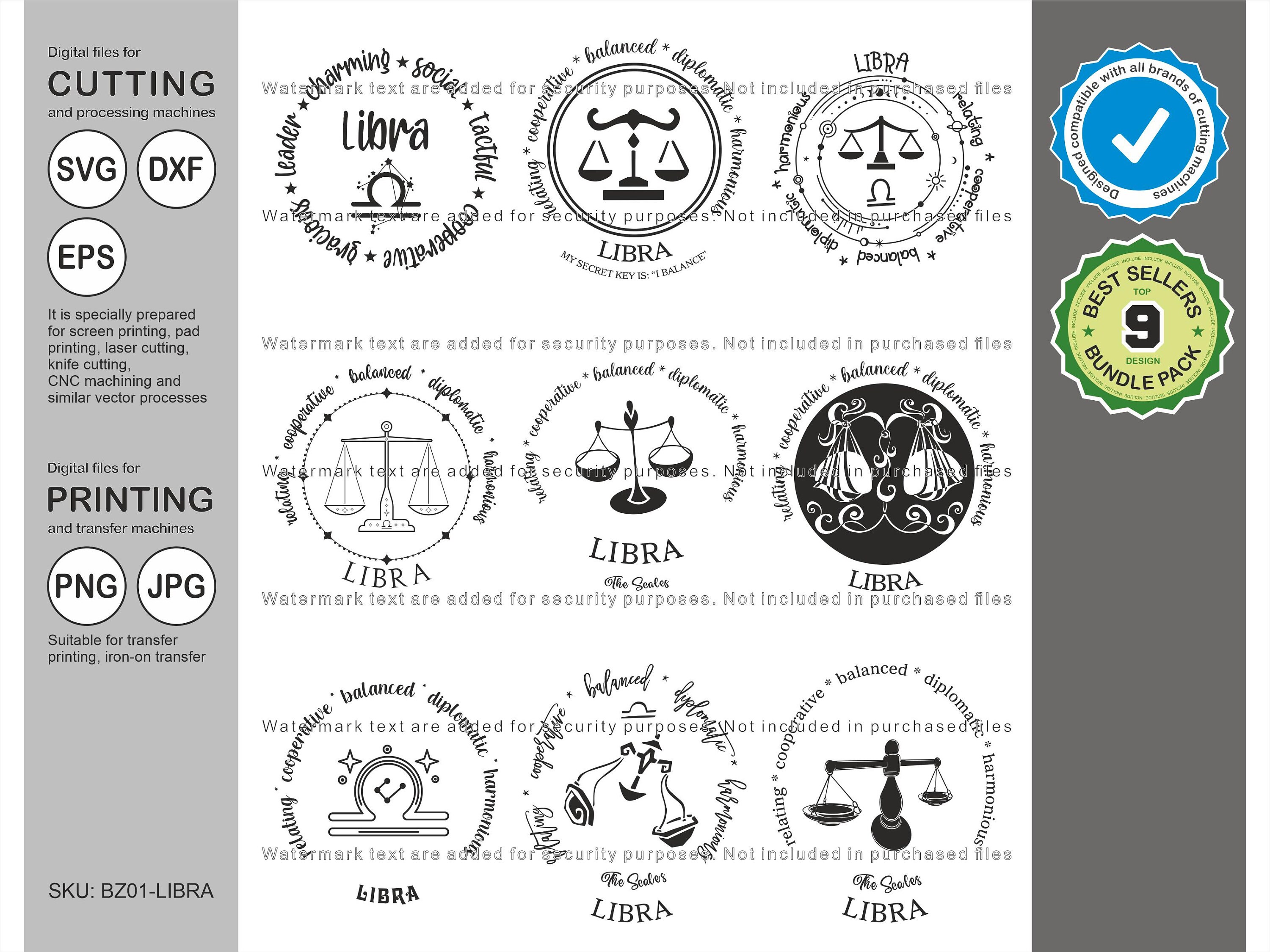 Libra Svg Scales Zodiac Symbol Svg Libra Zodiac Sign Svg - Etsy