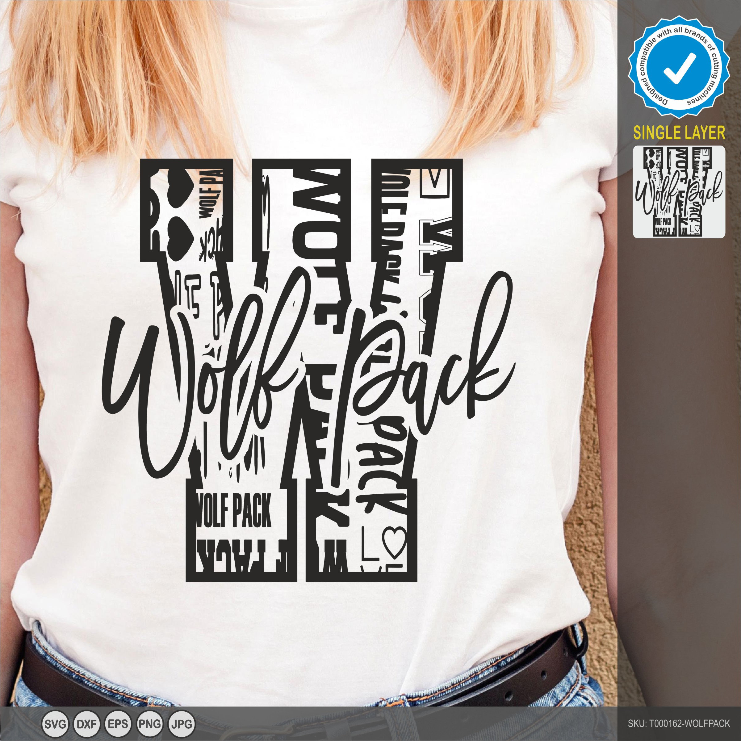 Wolf Pack Svg, Wolf Pack Typography 4 Sports Svg Mascot Pack, Wolf Pack ...