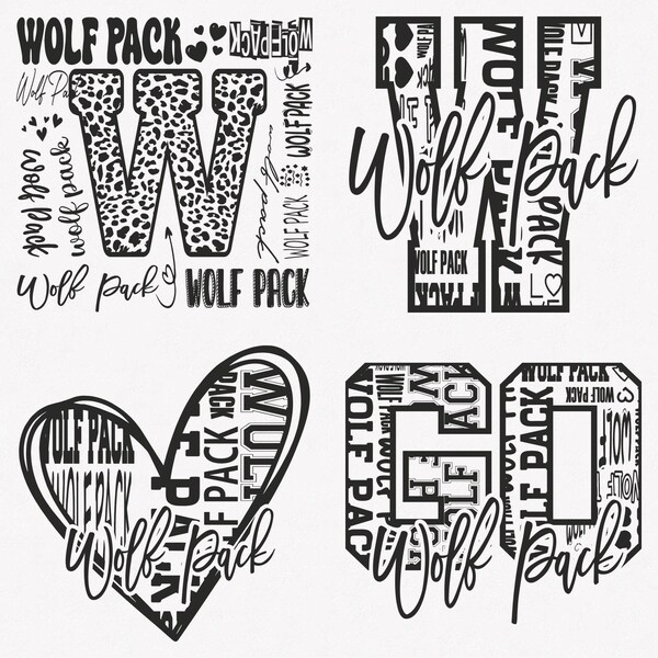 Wolf Pack - Etsy