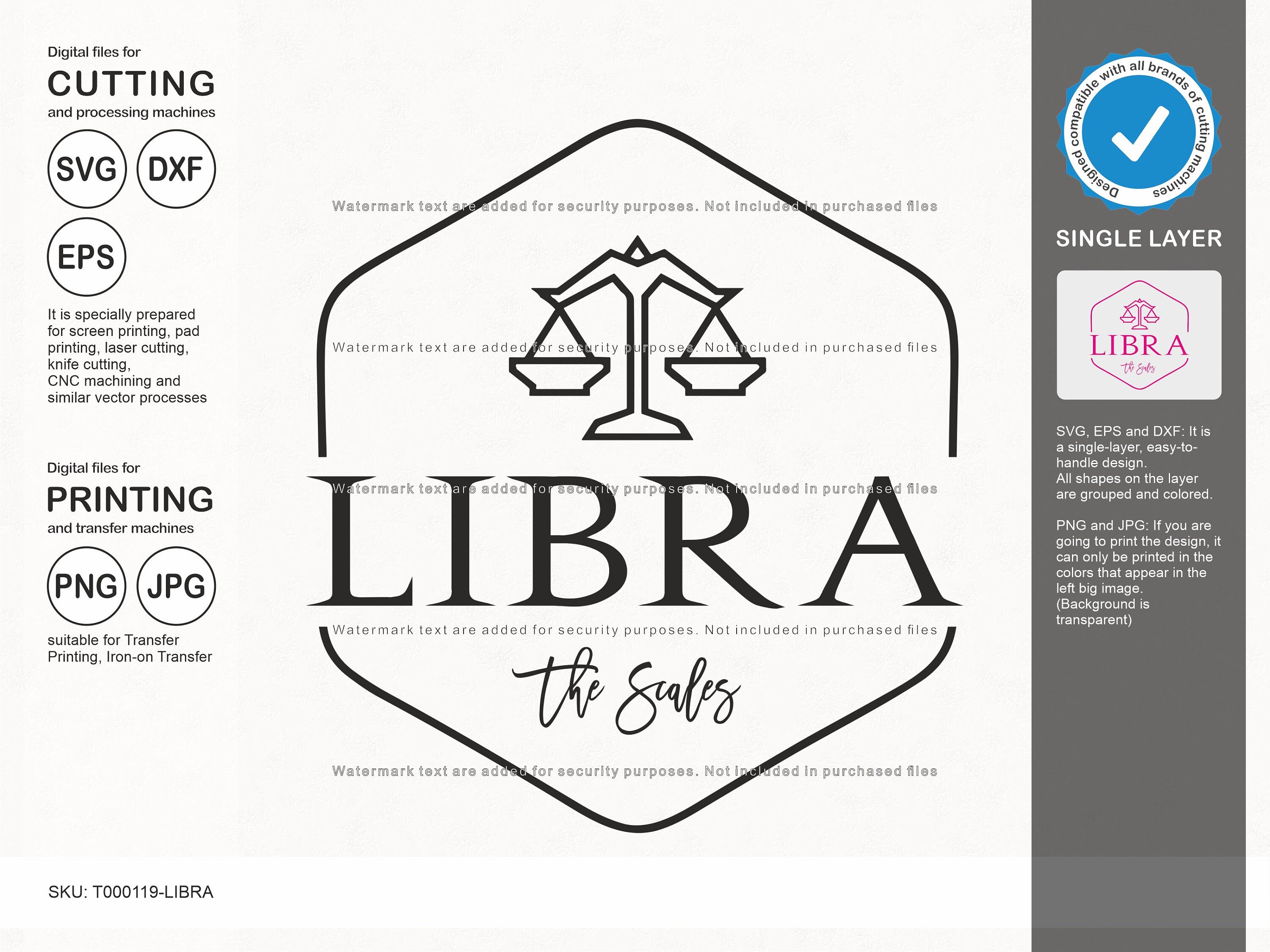 Libra Svg Scales Zodiac Symbol Svg Libra Zodiac Sign Svg - Etsy