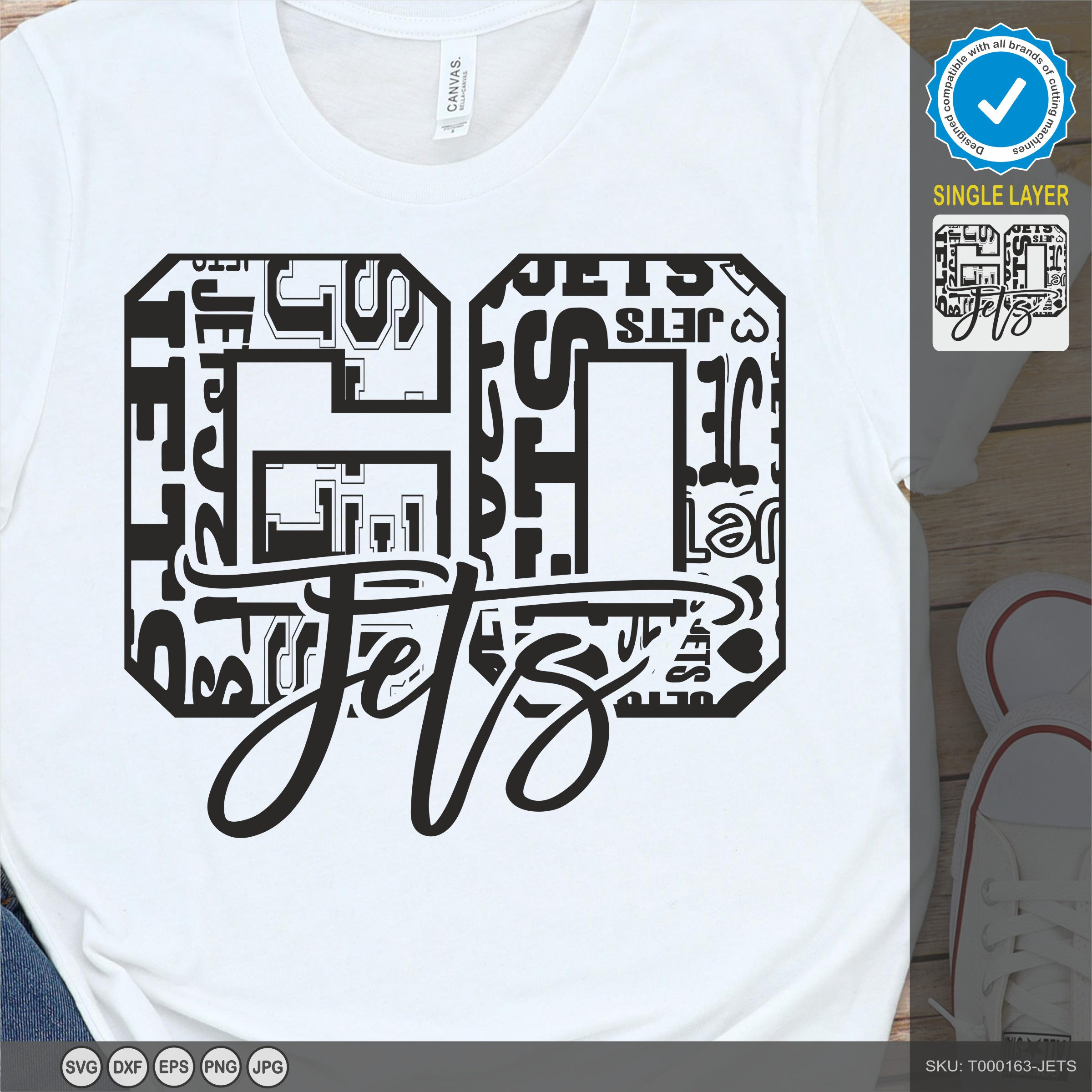 Jets Svg, Jets Typography 4 Sports Svg Mascot Pack, Jets Typography Svg ...