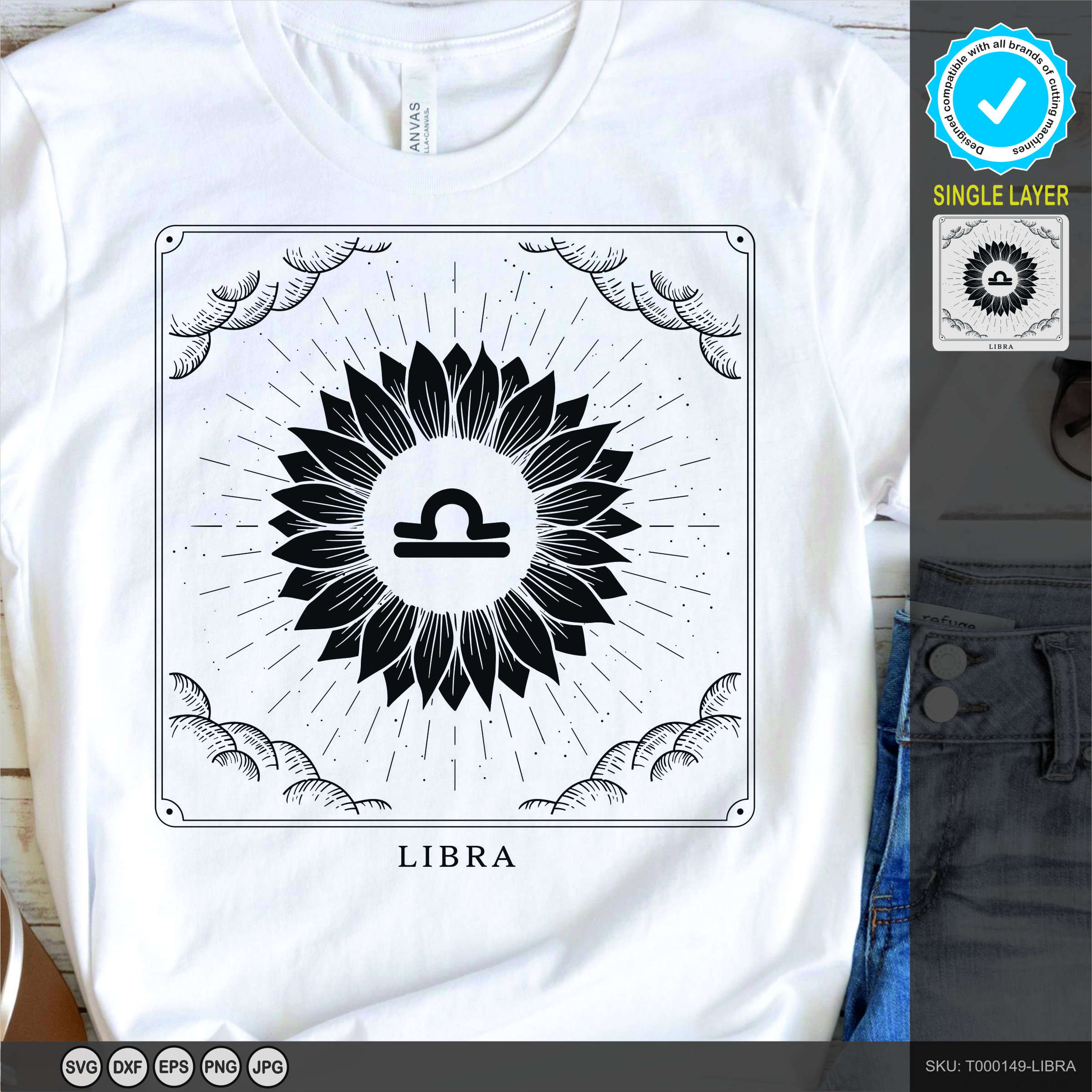 Libra Svg, Scales Zodiac Symbol Svg, Libra Zodiac Sign Svg, 9-pack ...