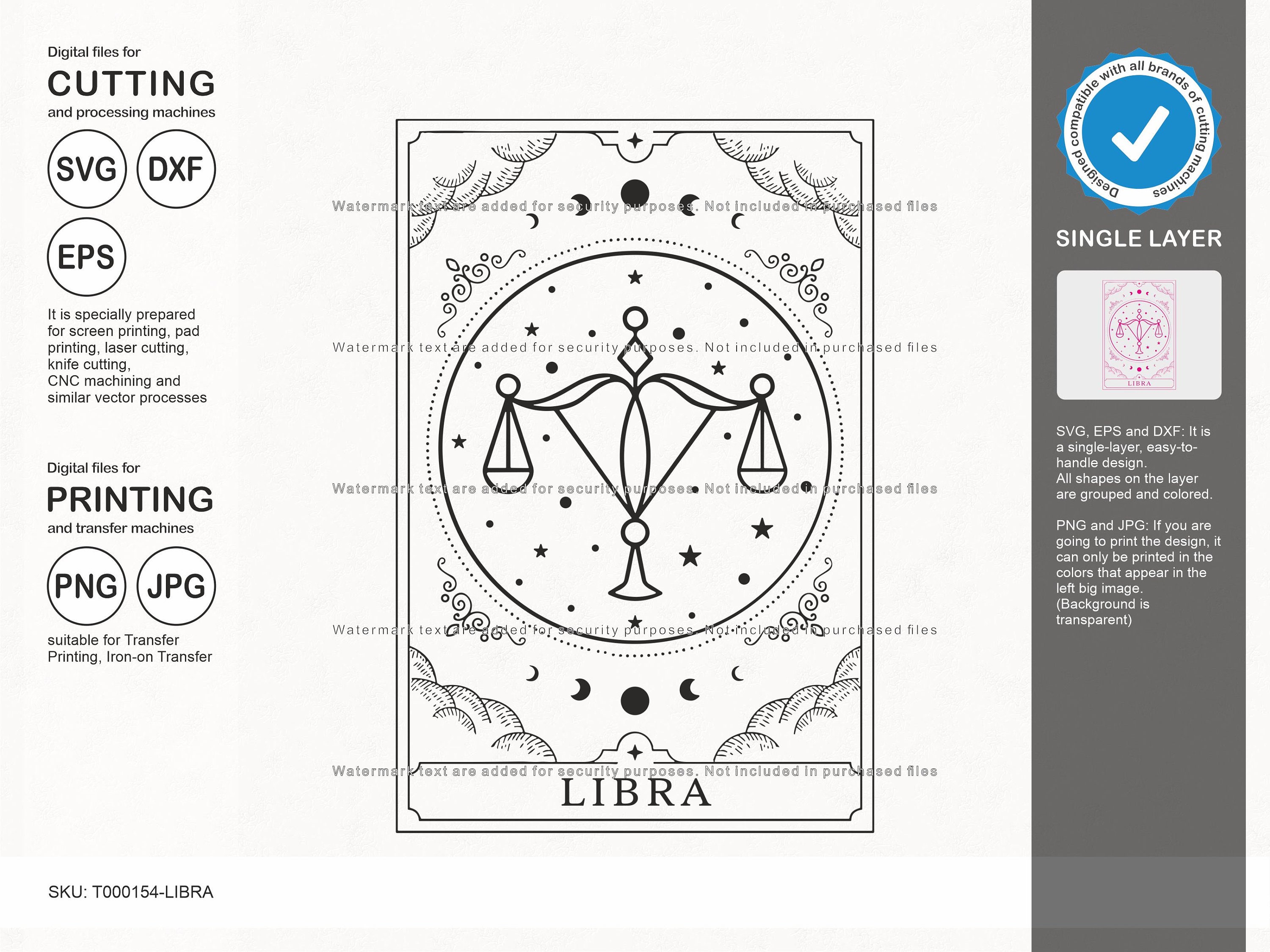 Libra Svg Scales Zodiac Symbol Svg Libra Zodiac Sign Svg - Etsy