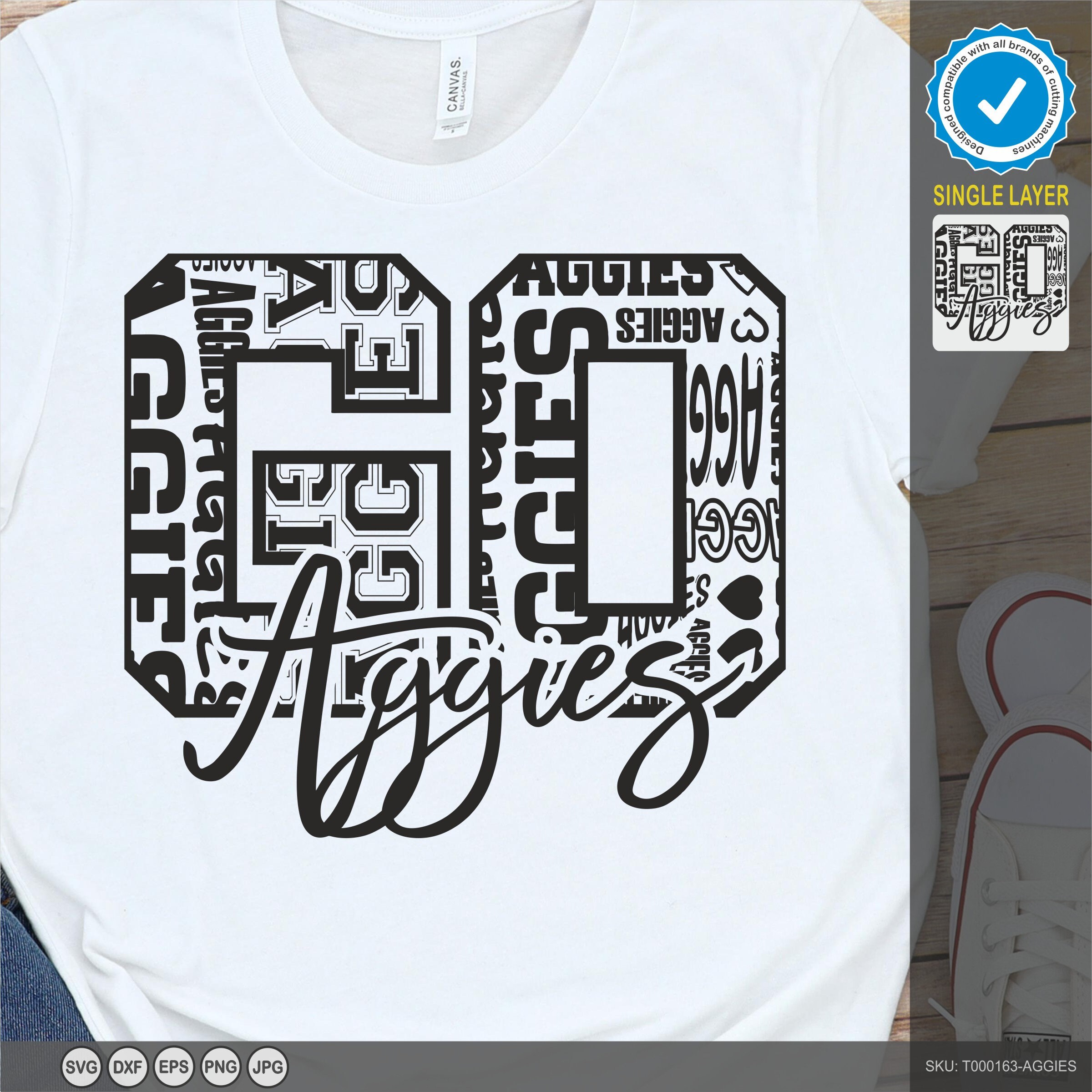 Aggies Svg, Aggies Typography 4 Sports Svg Mascot Pack, Aggies ...