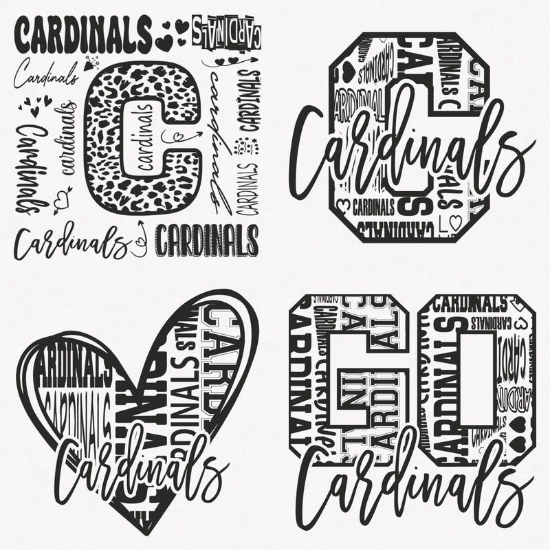 Cardinal Svg - Etsy