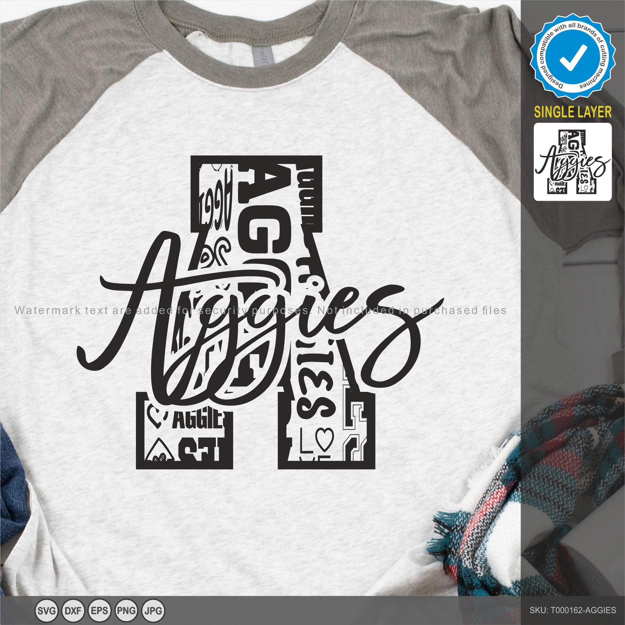 Aggies Svg, Aggies Typography 4 Sports Svg Mascot Pack, Aggies ...