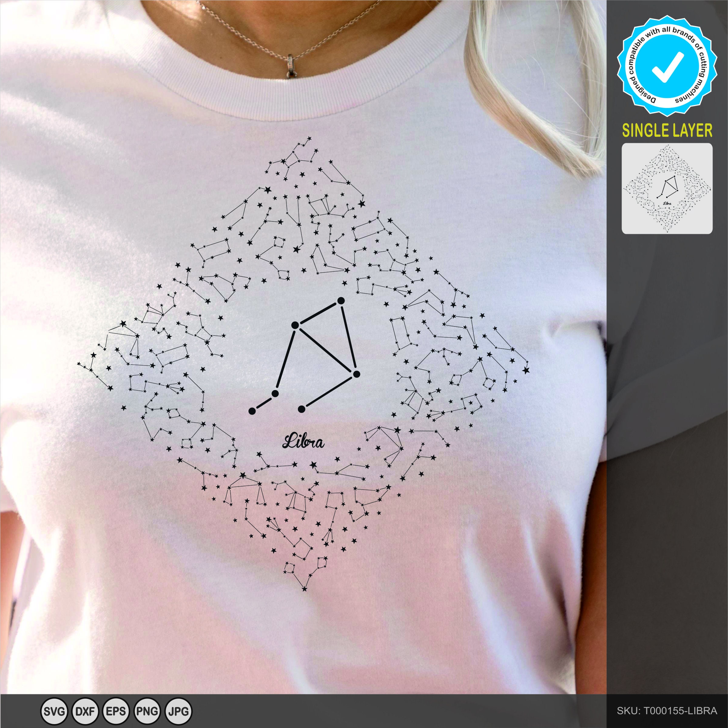 Libra Svg, Scales Zodiac Symbol Svg, Libra Zodiac Sign Svg, 9-pack ...