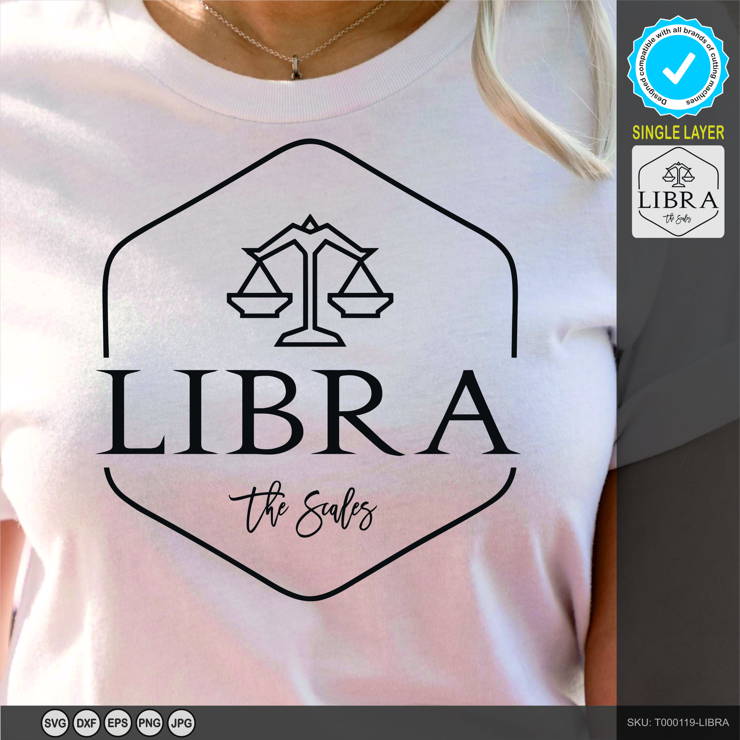 Libra Svg, Scales Zodiac Symbol Svg, Libra Zodiac Sign Svg, 9-pack ...