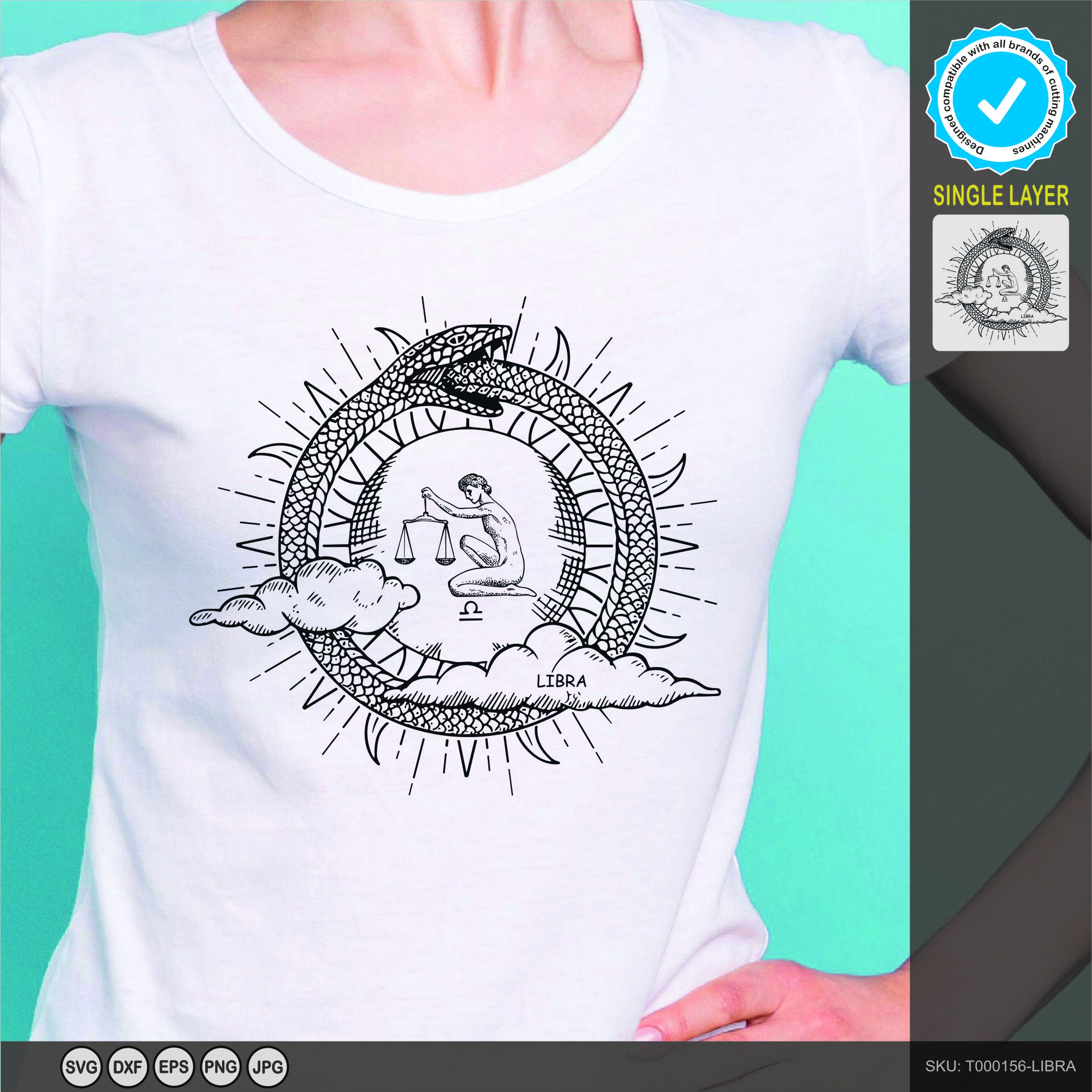 Libra Svg, Scales Zodiac Symbol Svg, Libra Zodiac Sign Svg, 9-pack ...