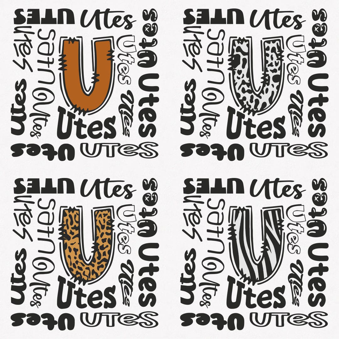 Utes Png, Utes Leopard 4 Sports Png Mascot Pack, Utes Leopard Png ...