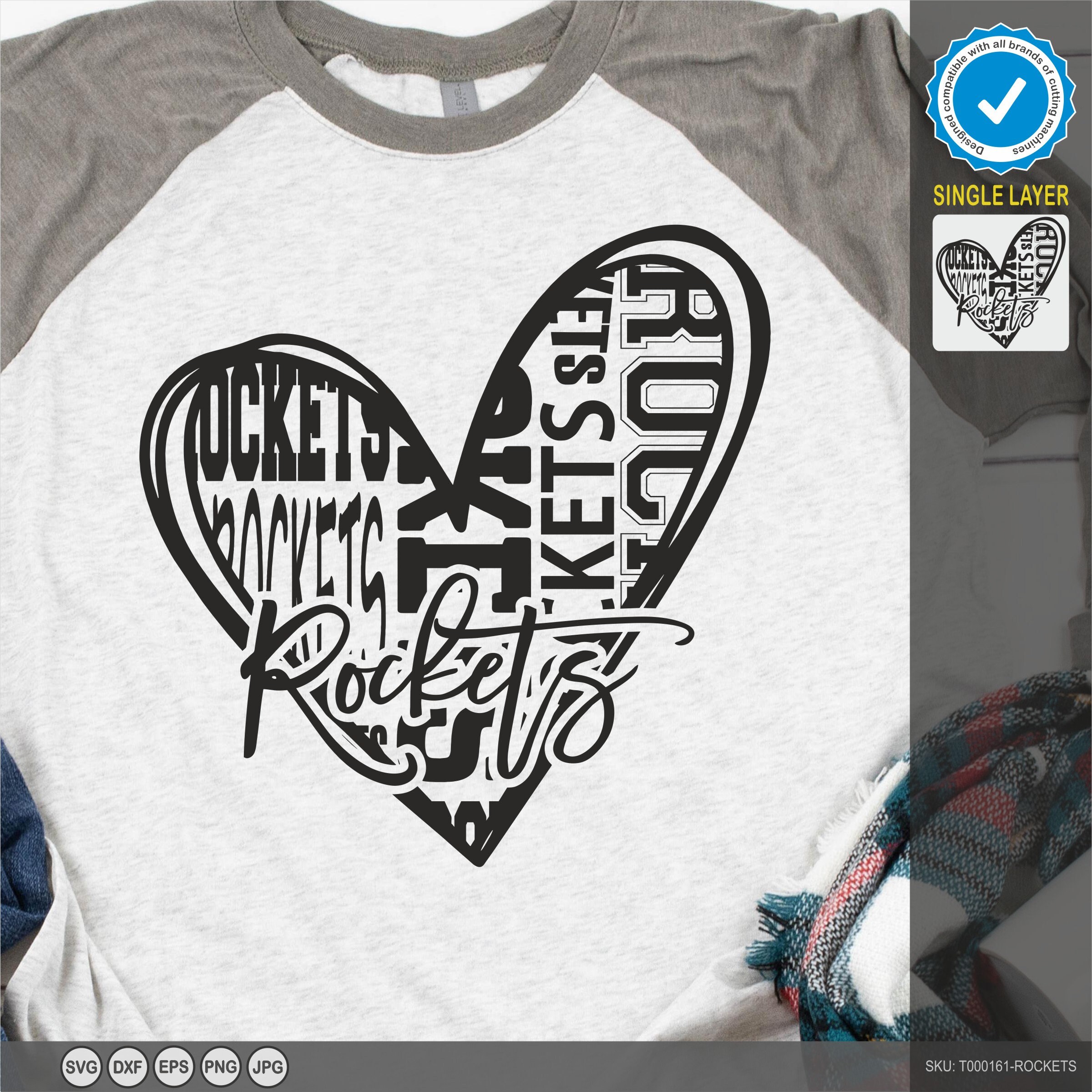 Rockets Svg, Rockets Typography 4 Sports Svg Mascot Pack, Rockets ...