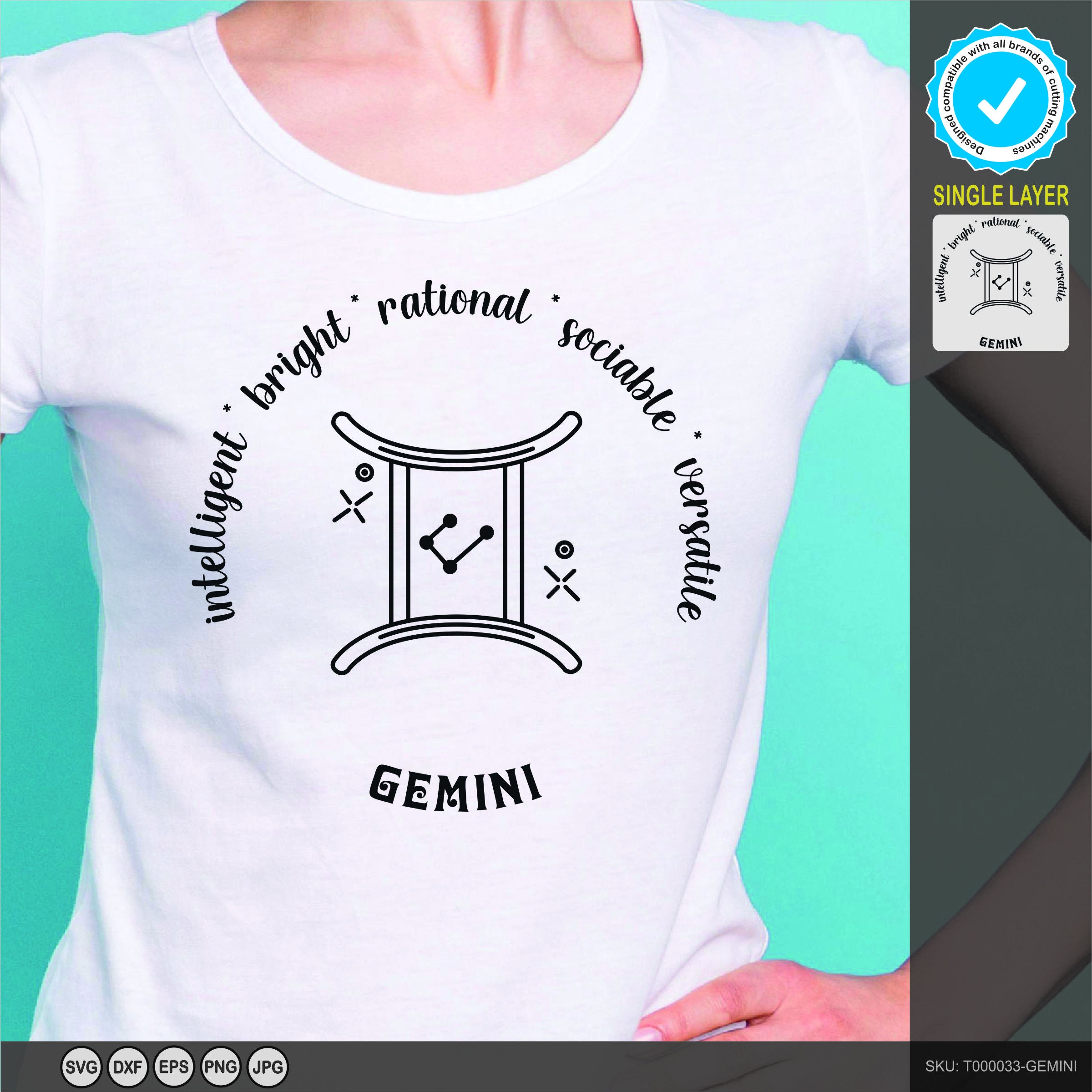 Gemini Svg, Twins Zodiac Symbol Svg, Gemini Zodiac Sign Svg, 9-pack ...