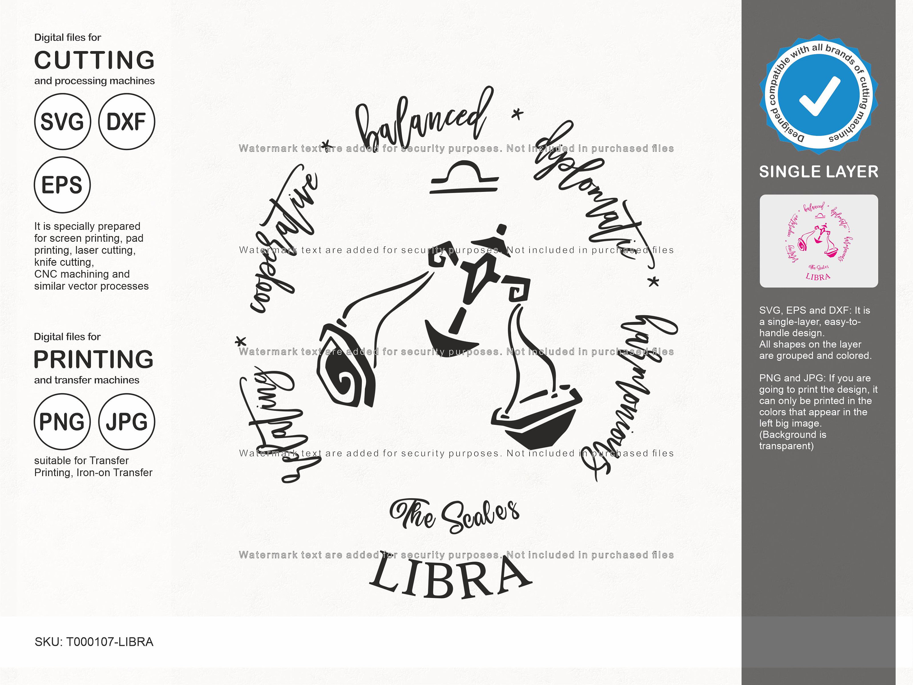 Libra Svg Scales Zodiac Symbol Svg Libra Zodiac Sign Svg - Etsy