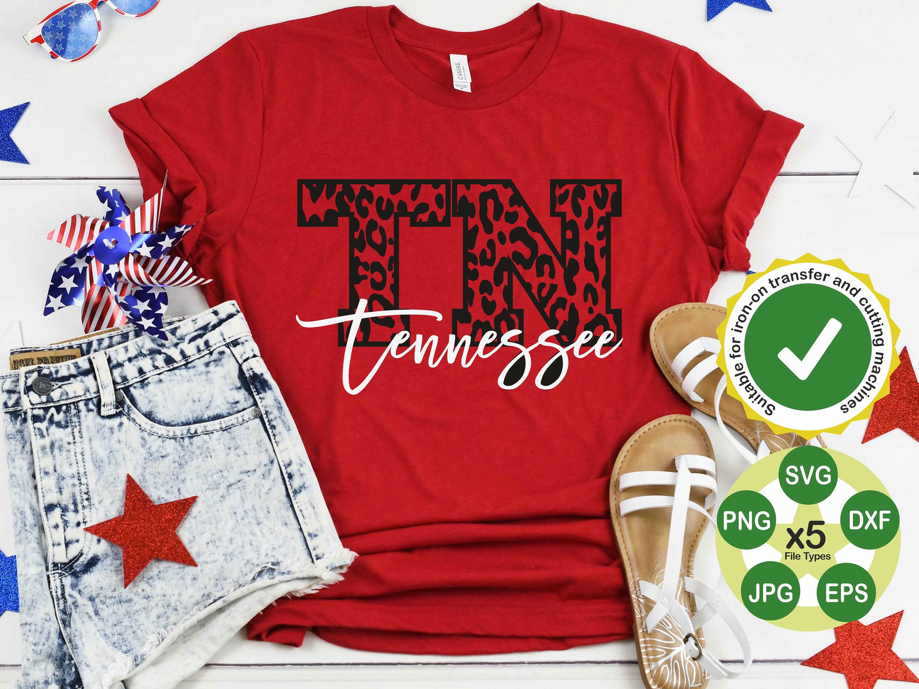 Tennessee Svg Tennessee State Svg Tennessee Leopard Svg - Etsy