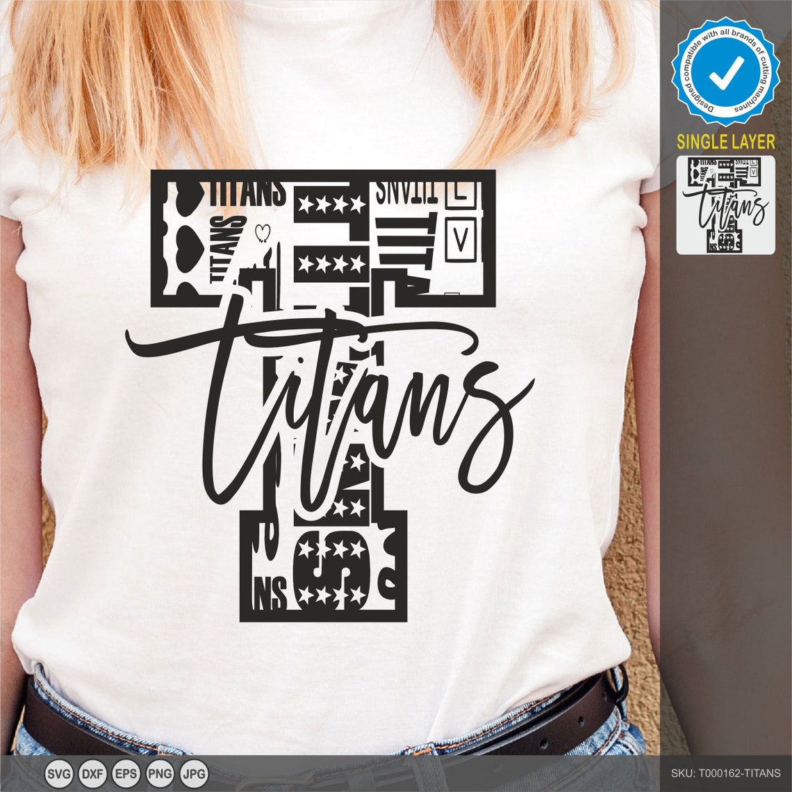 Titans Svg, Titans Typography 4 Sports Svg Mascot Pack, Titans ...