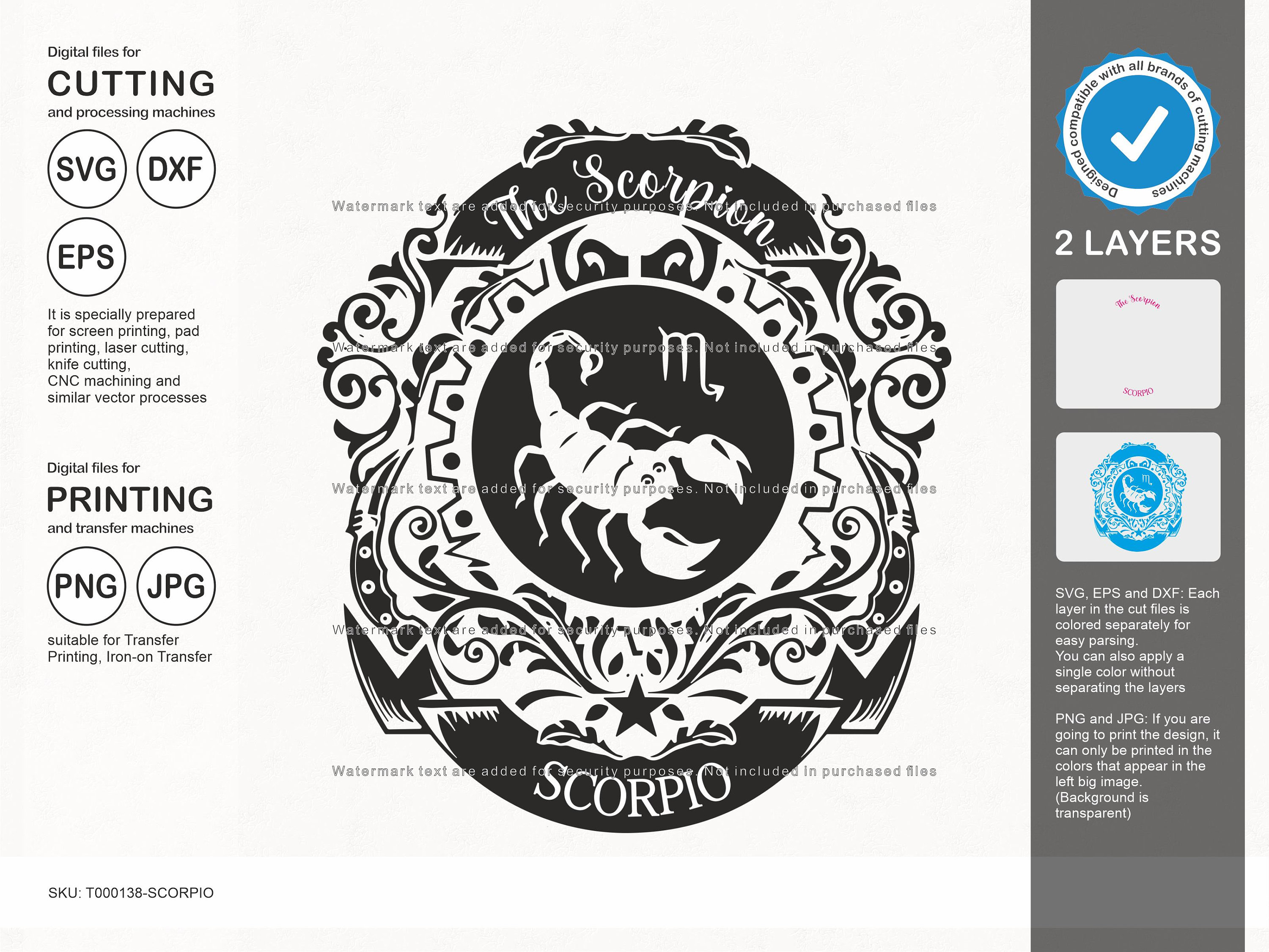 Scorpio Svg Scorpion Zodiac Symbol Svg Scorpio Zodiac Sign - Etsy