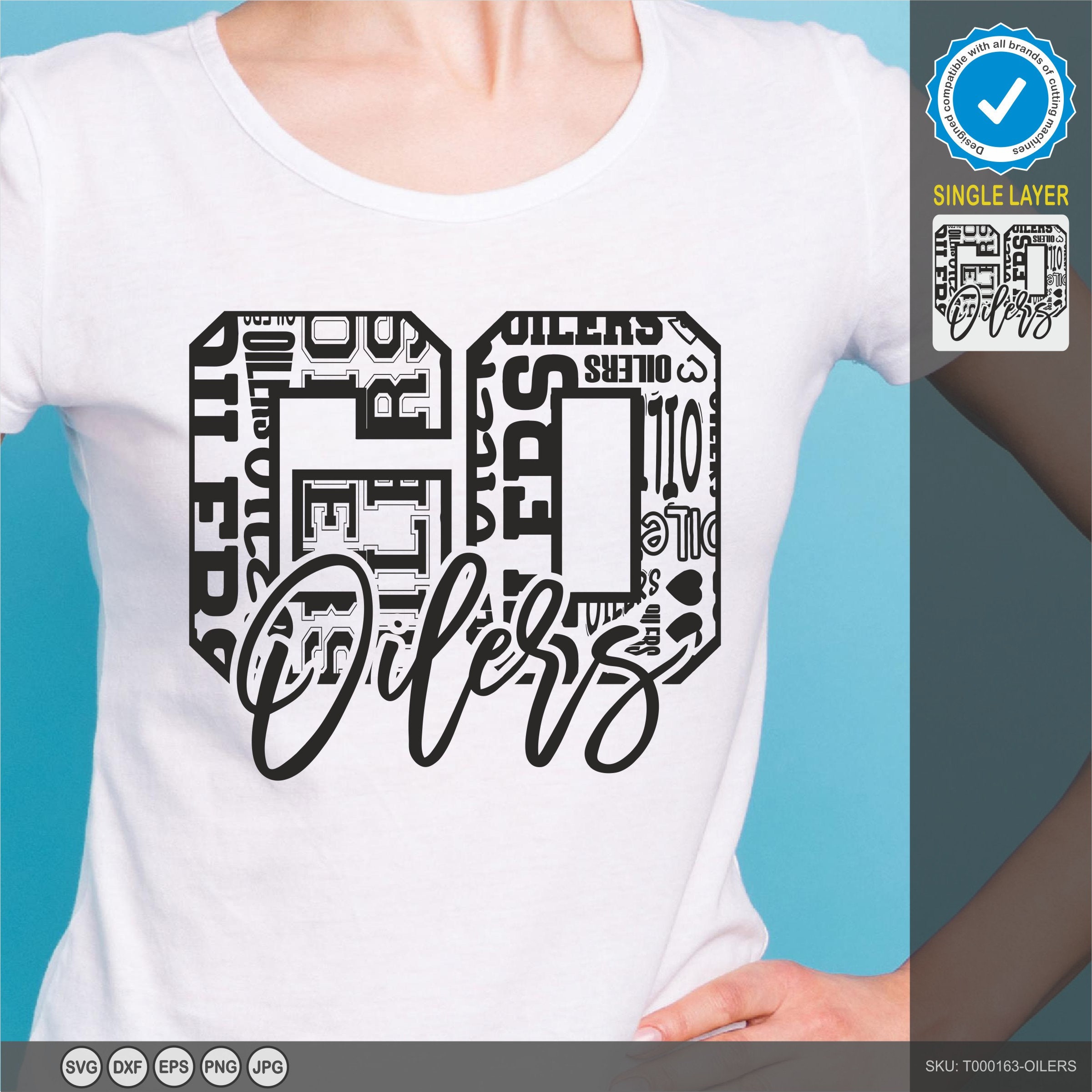 Oilers Svg, Oilers Typography 4 Sports Svg Mascot Pack, Oilers ...