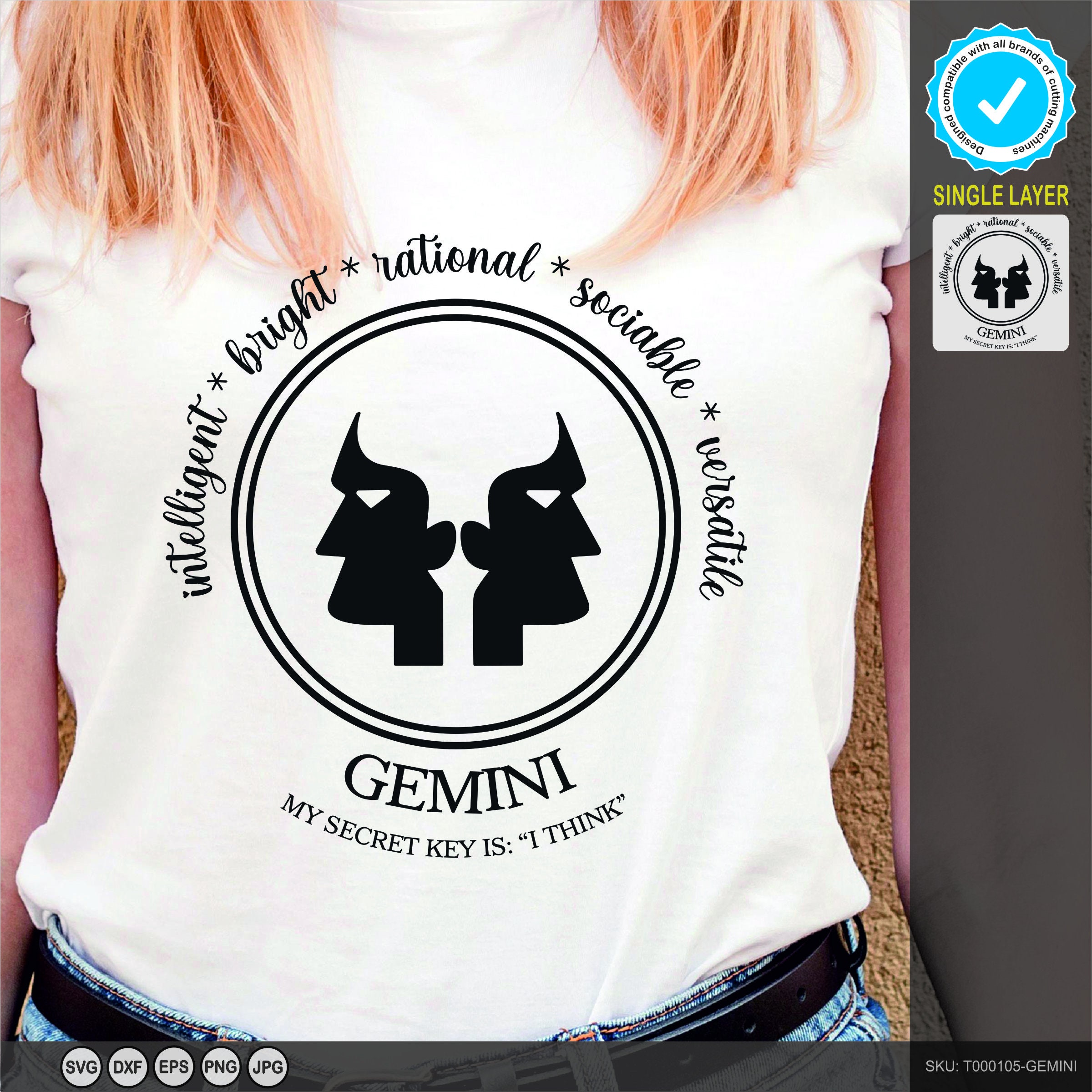 Gemini Svg, Twins Zodiac Symbol Svg, Gemini Zodiac Sign Svg, 9-pack ...