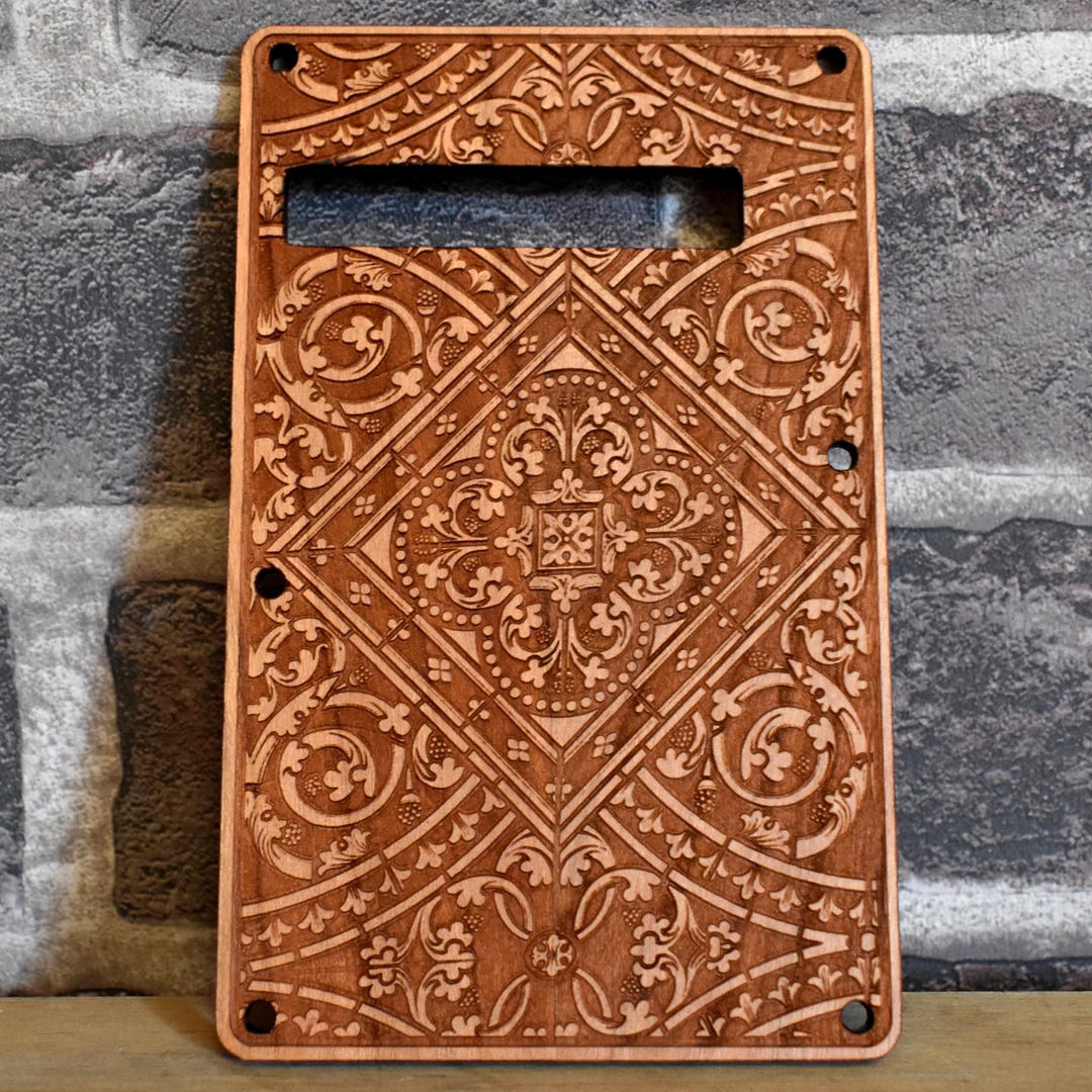 HSS Tremolo Backplate for Strato Electric Guitar Custom Engraved ...