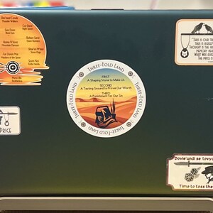 Wheel of Time, Wheel of Time Sticker, Mat Cauthon, Sticker, Prophecy ...