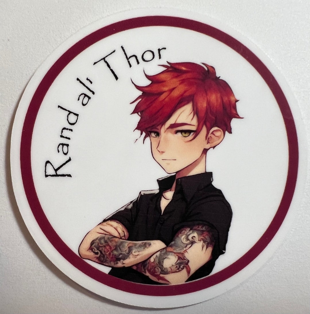 Wheel of Time, Wheel of Time Sticker, Rand Al' Thor, Sticker, Prophecy ...