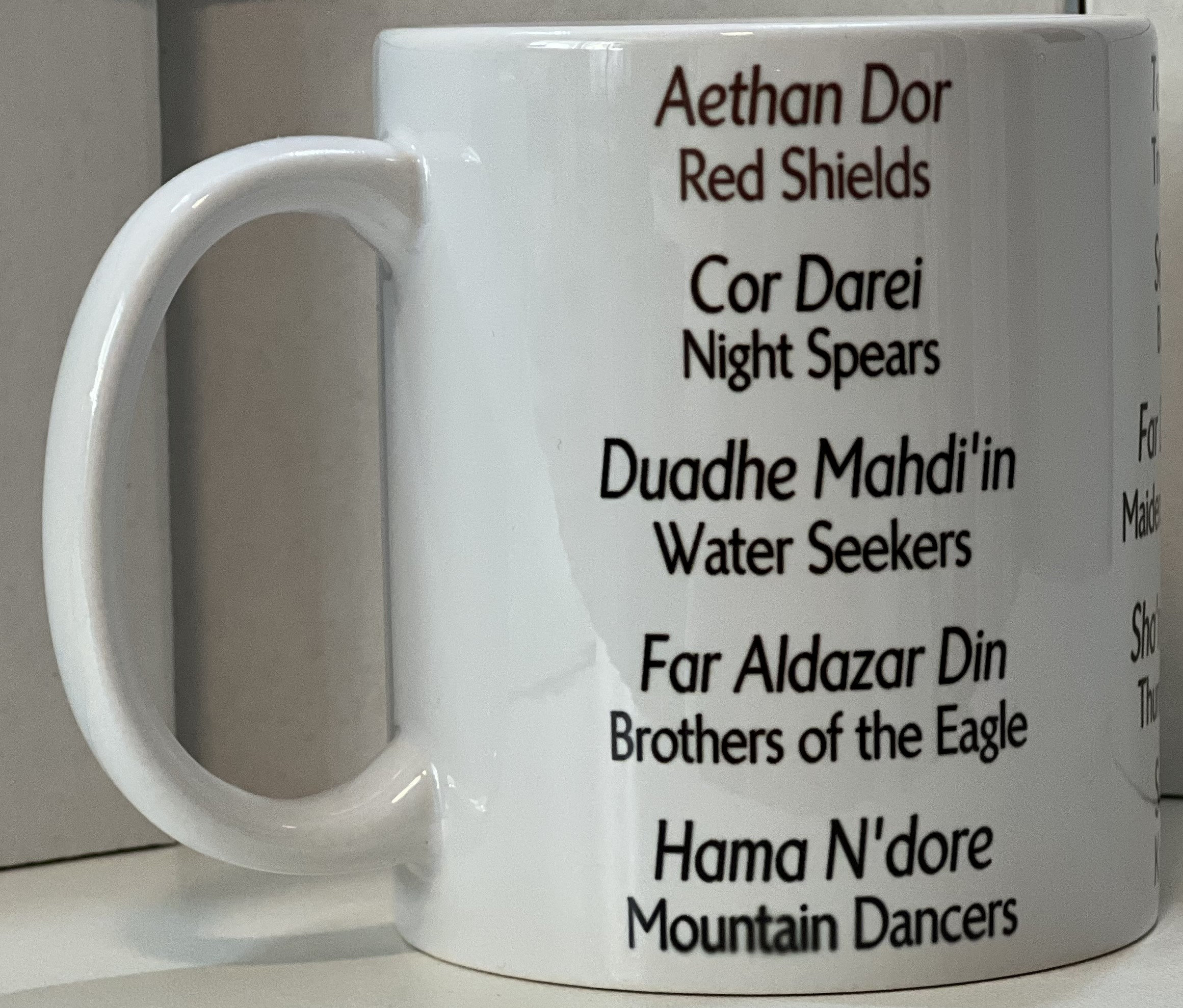 Wheel of Time, Wheel of Time Mug, Aiel Mug, Coffee Mug, WOT Coffee Mug ...