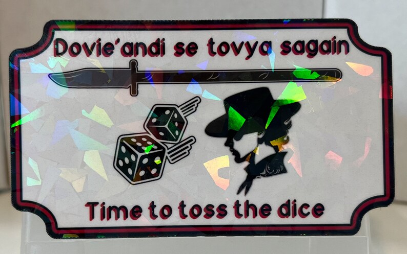 Wheel of Time, Wheel of Time Sticker, Mat Cauthon, Sticker, Prophecy ...