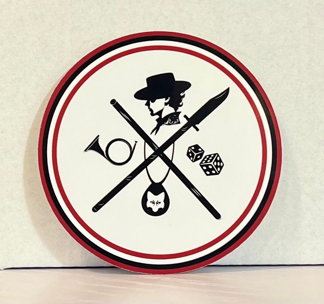 Wheel of Time, Wheel of Time Sticker, Mat Cauthon, Ravens, Wheel of ...