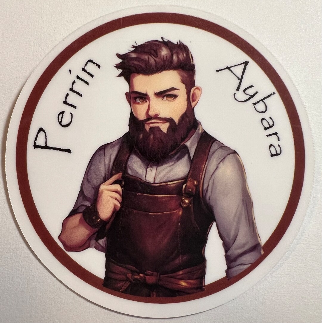 Wheel of Time, Wheel of Time Sticker, Perrin Aybara, Sticker, Prophecy ...