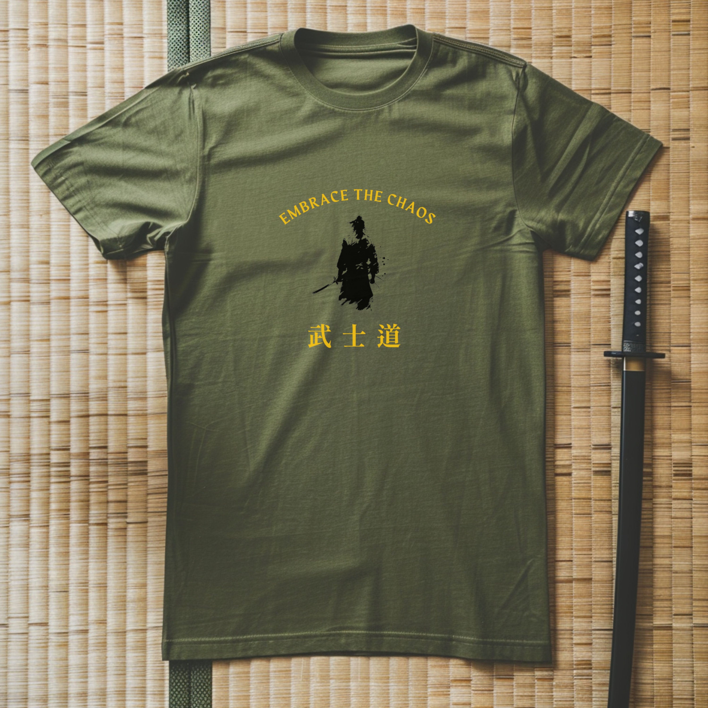 Samurai T-shirt, Bushido T-shirt, Warrior Shirt, Japan, Ancient Japan ...