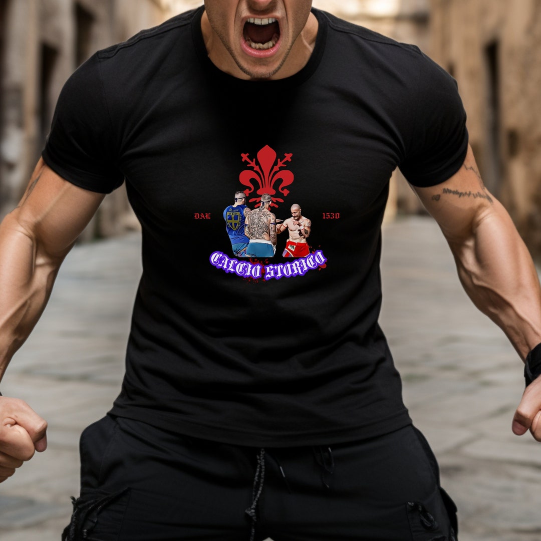 Calcio Storico T-shirt, Calcio Fiorentino T-shirt, Fight Fan Gift ...