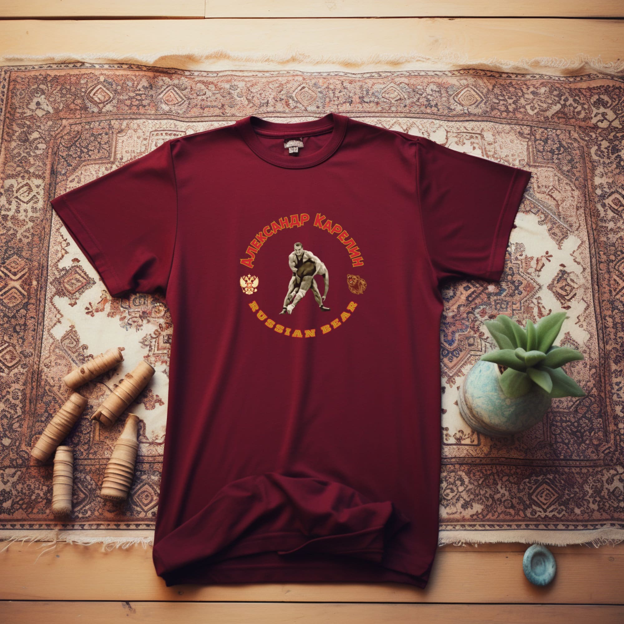 Alexander Karelin T-shirt, Wrestling T-shirt, Greco-roman Wrestling ...