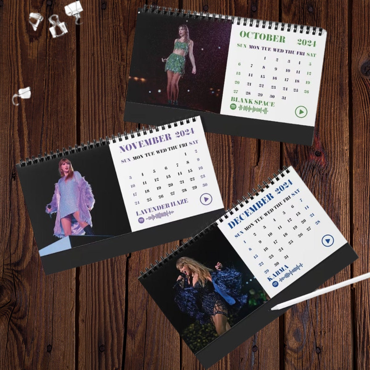 Desktop Calendar Eras 2024, Explore My Latest Era Merchandise, New ...
